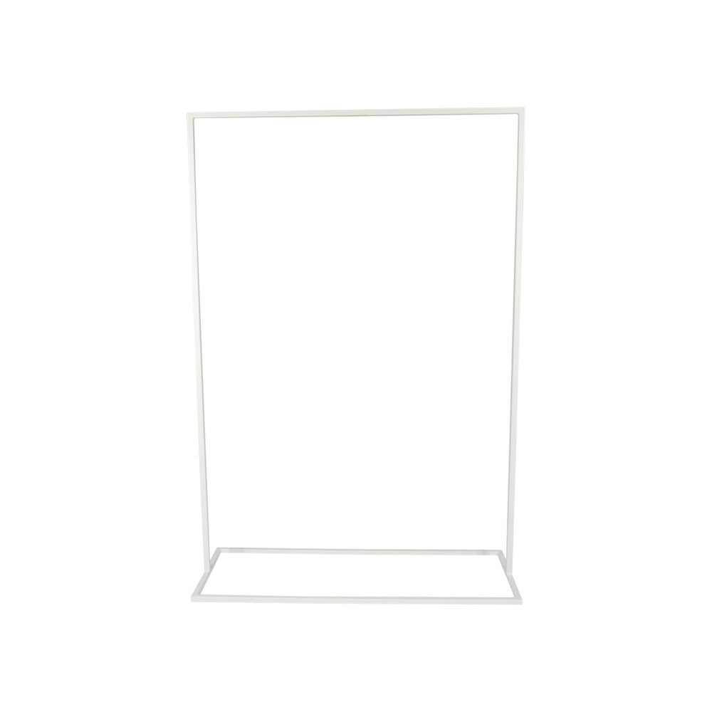 Rectangular Metal Signage Display Frame (White) – Northampton Events