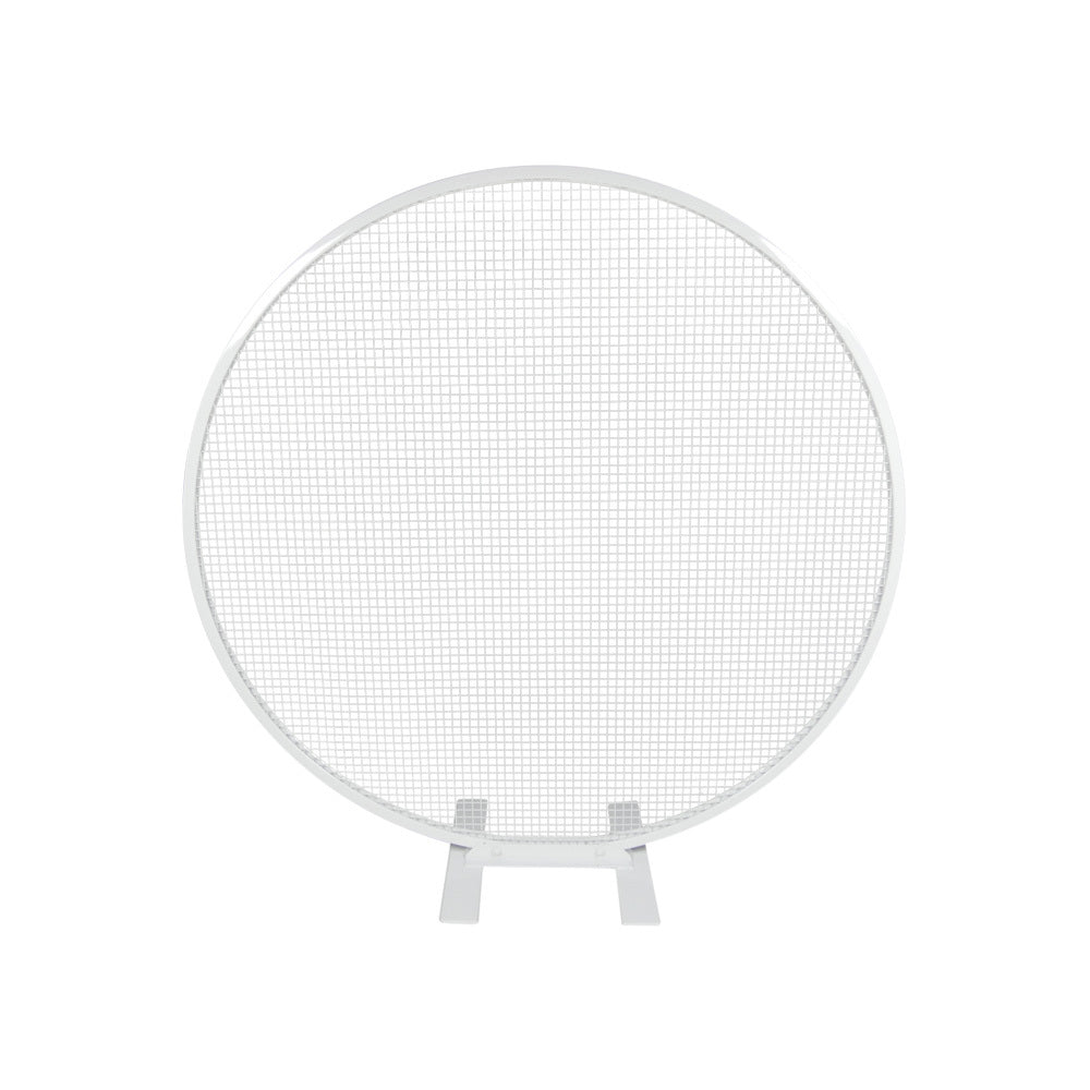 Round Mesh Backdrop (White) – Northampton Events